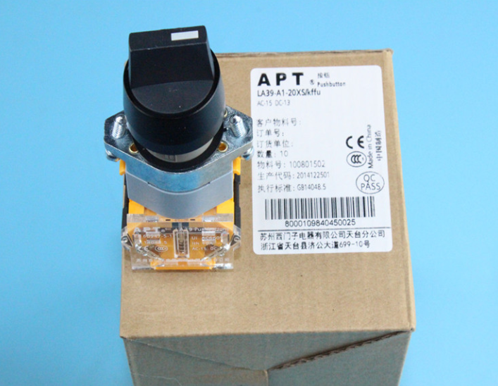 1PC New APT LA39-A1-20XS/KFFU LA39A120XSKFFU Pushbutton Switch Brand ...