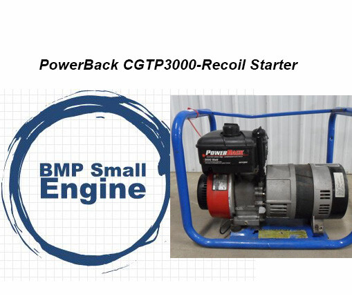 Recoil Starter Assembly For Powerback 3000 Watts Generator CGTP3000 | eBay