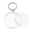 10 Clear Acrylic SNAP in Round Photo Keychains 7 9cm X 4 5cm for sale ...