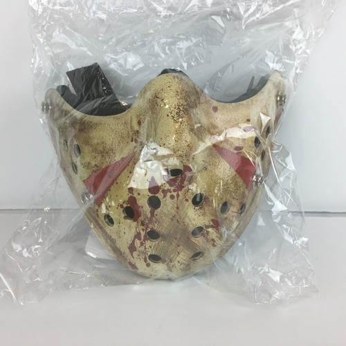 CUSTOM JASON VOORHEES HALF MASK CALLOSUM STUDIOS BY TOM SAVINI SPECIAL ...