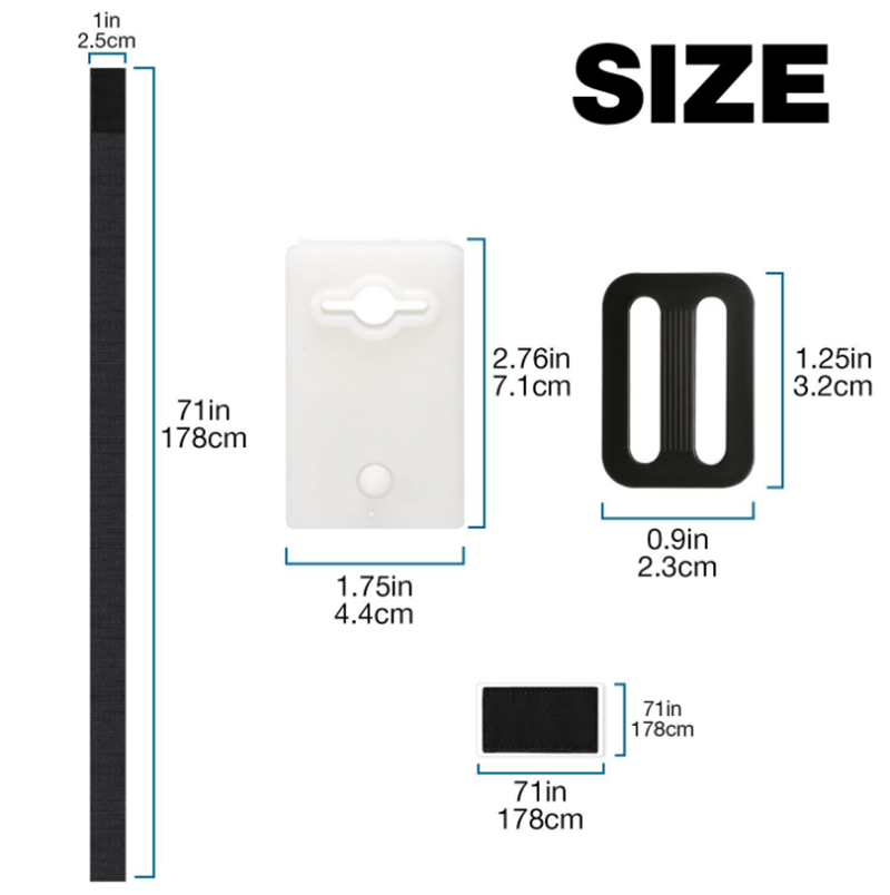 24 Solar Cover Attachment Strap Pool Cover Blanket Reel Clips ...