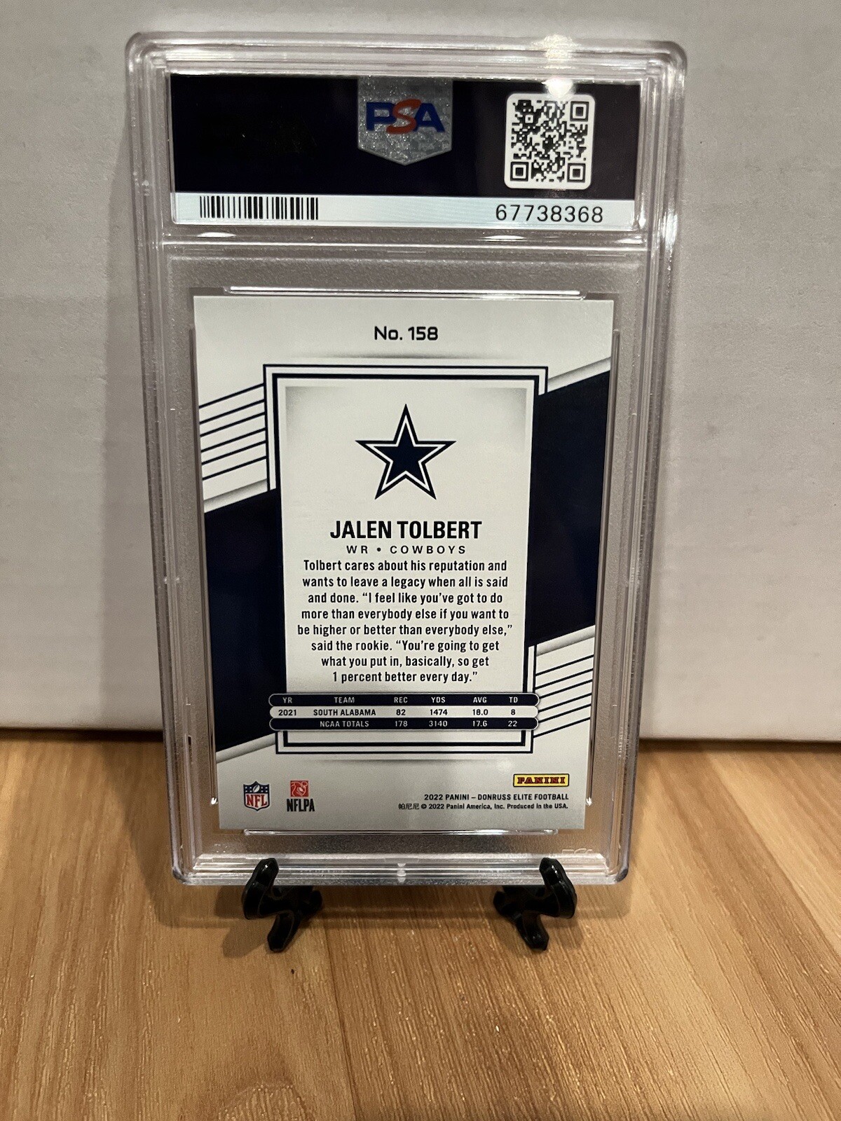 2022 Panini Donruss Elite - Rookies Jalen Tolbert #158 Red /399 (RC ...