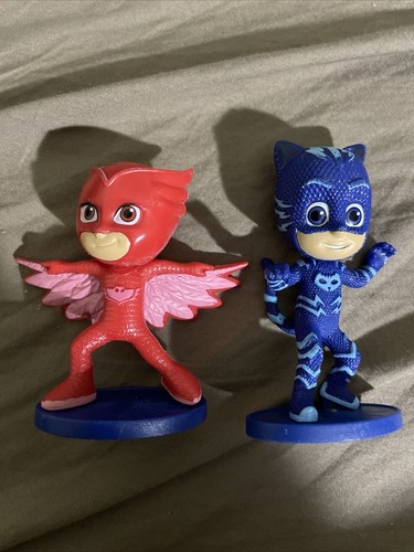 PJ Masks Frog Box One Just Play Owlette Catboy pvc toy figure 2.75 ...
