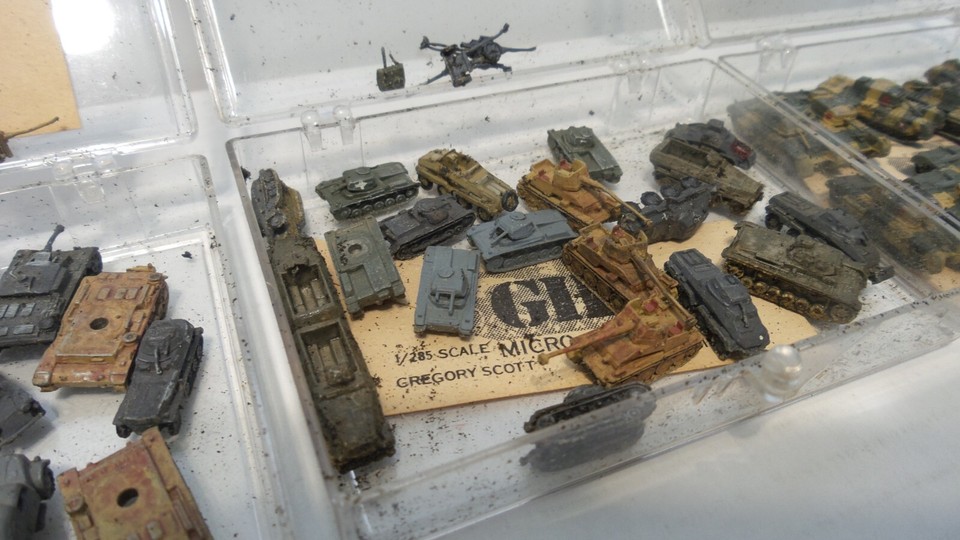 GHQ Micro Armour Armor Tank Armored Vehicle 1/285 Metal Lot of 53 Some ...