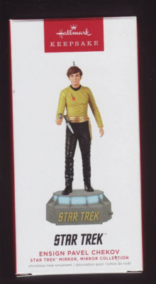 2022 ENSIGN PAVEL CHEKOV Hallmark Ornament STAR TREK Mirror Mirror ...