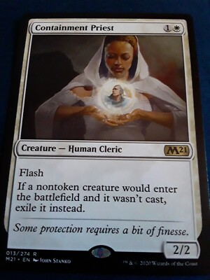 MTG Containment Priest Core Set 2021 013/274 Regular Rare | eBay