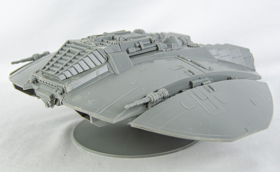 Rare Revell Battlestar Galactica Cylon Raider 85-3616 Plastic Model Kit ...