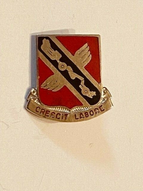 US Military DUI Pin 223rd Engineer Battalion - Crescit Labode | eBay