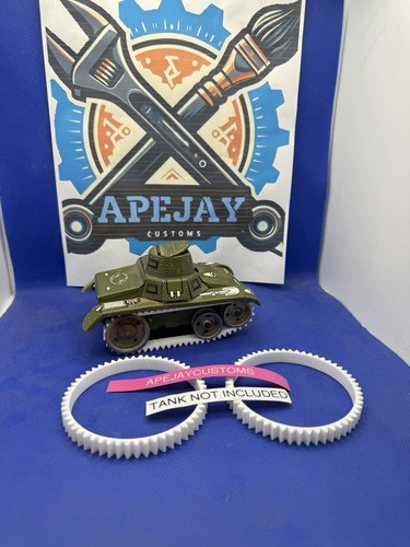 1 Set Of New Tracks For Gama Tank no 70 #70 Tin Toy Wind Up, Clockwork ...