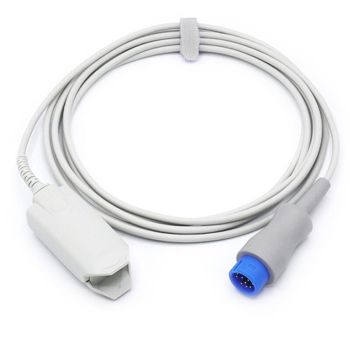 3m 12pin Adult Finger Clip Digital Spo2 Sensor Cable for COMEN C30 C50 ...