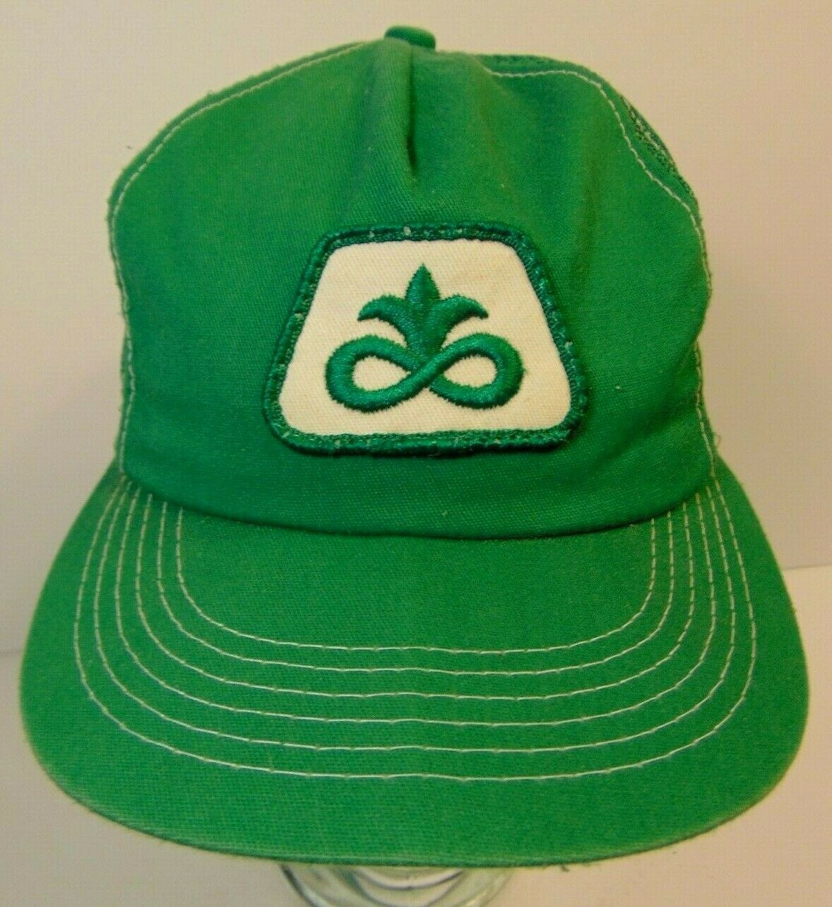 Old Vintage 1980s Pioneer Farm Patch SNAPBACK TRUCKER… - Gem