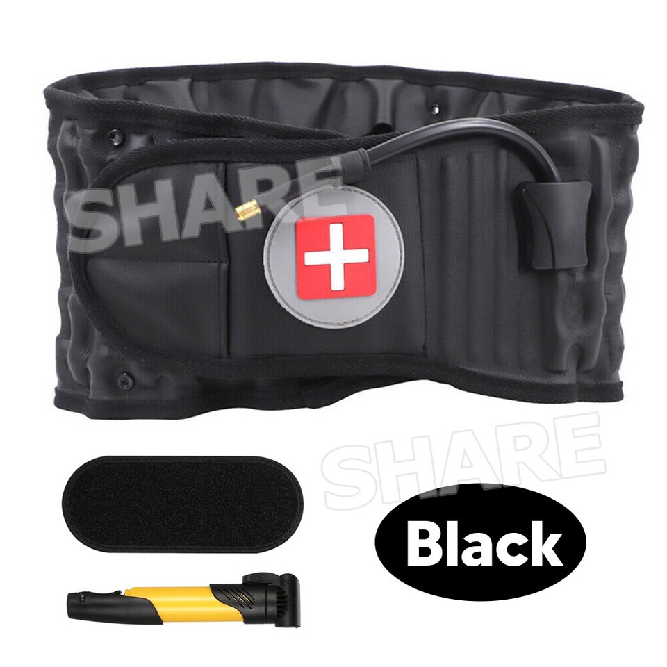 Decompression Belt Waist Brace Spinal Lower Air Traction Back Pain ...