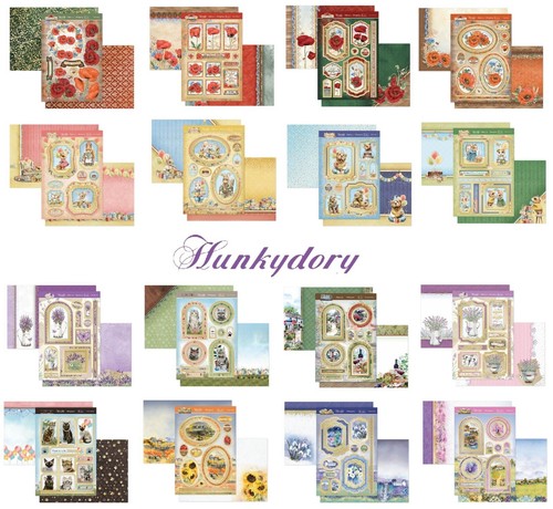 Hunkydory Greeting & Birthday Card Making Kits Luxury Topper Set Pack ...