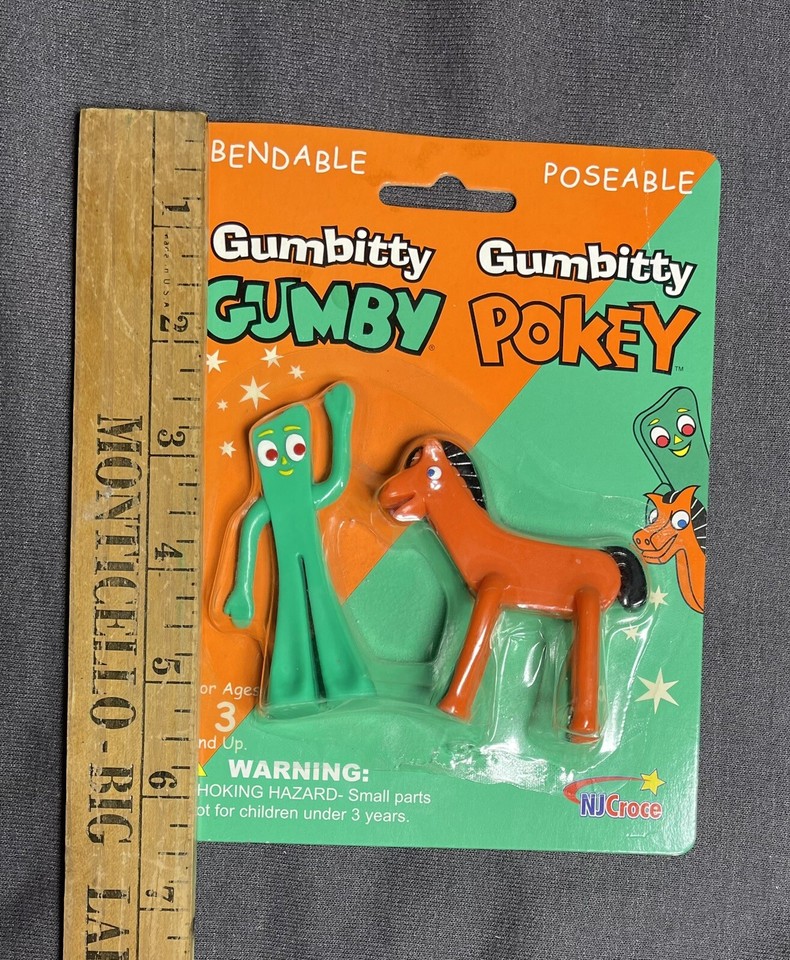 VINTAGE GUMBY AND POKEY BENDABLE FIGURES | eBay