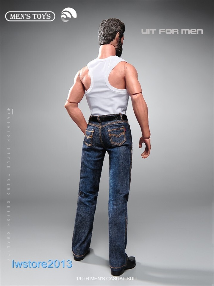 1:6 Wolverine Logan Hugh Jackman 12" Male Action Figure Head Body ...