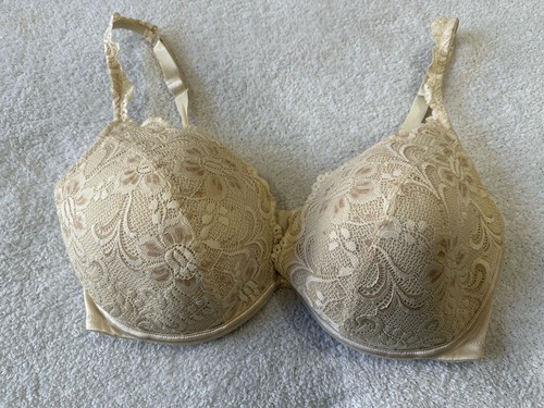 Cacique 40DD Ivory Lace Full Coverage Bra | eBay