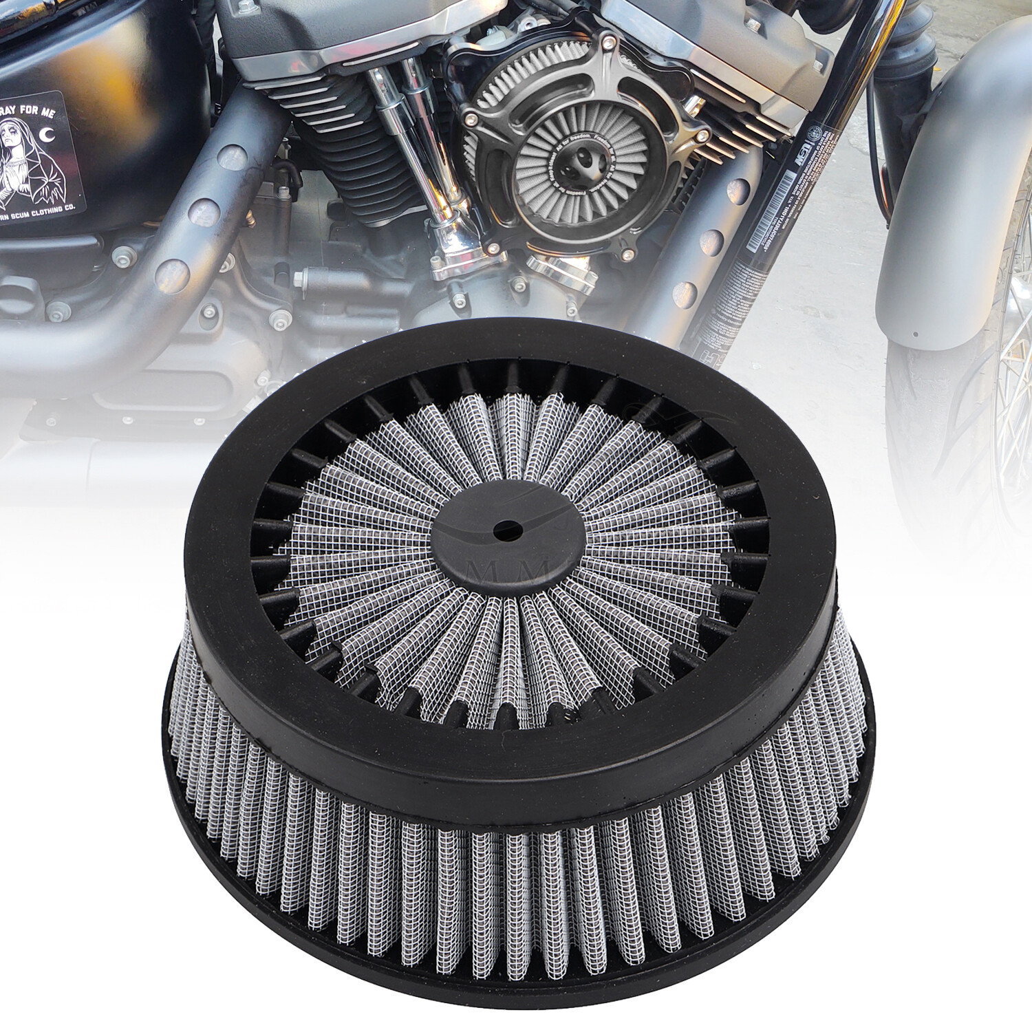 Air Cleaner Element Replacement Filter Fit For Harley Sportster Touring ...