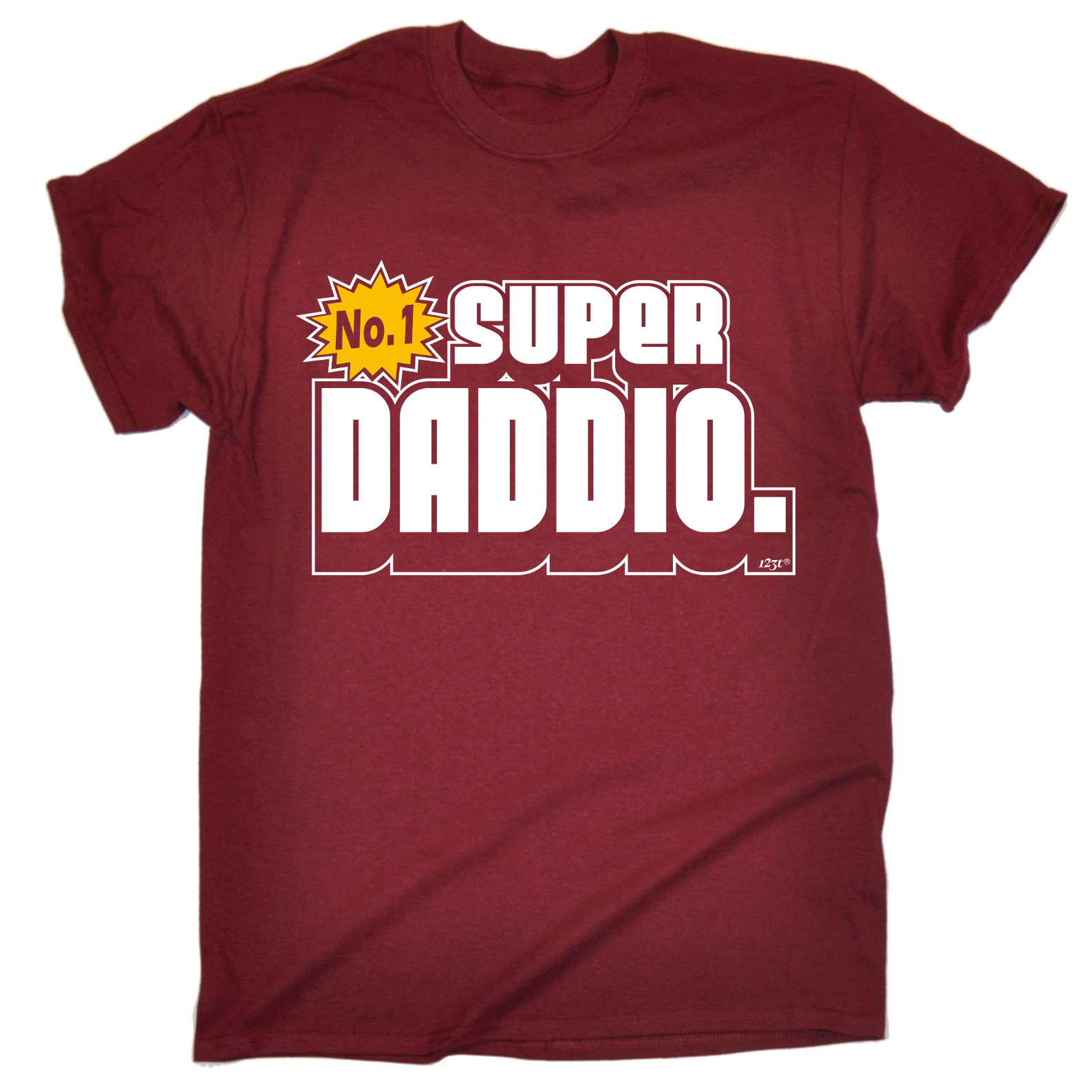 Fathers Day SUPER DADDIO T-SHIRT funny novelty dad daddy gift t shirts ...