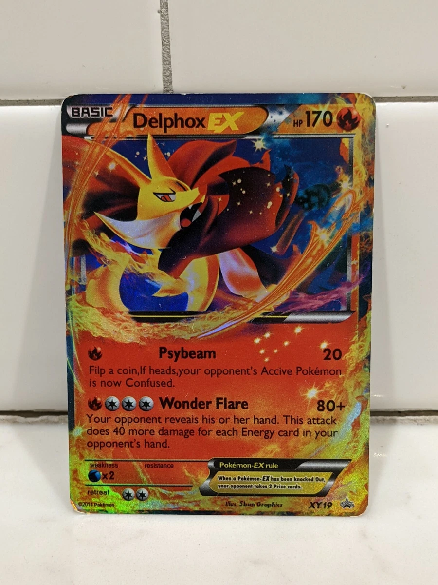 Delphox Ex Pokemon Card