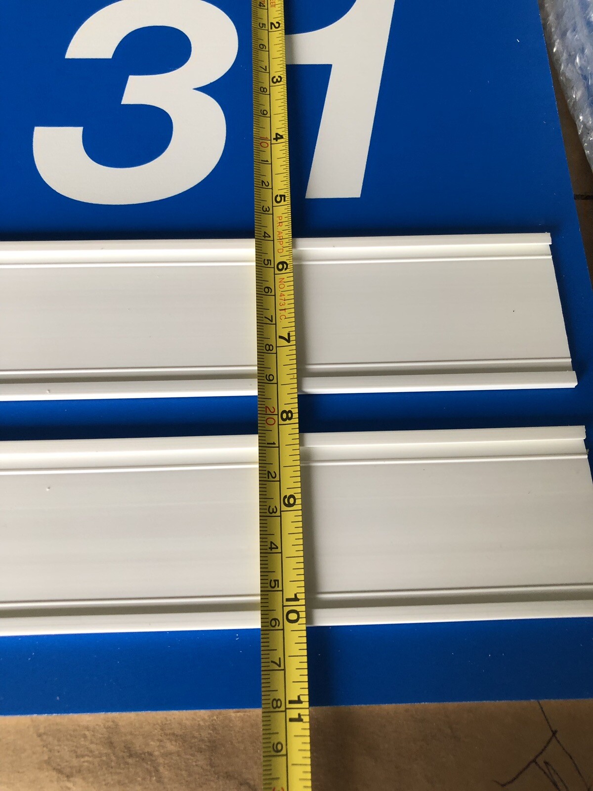 Hanging Isle Number Swing Sign Retail Store #31-40 9”x11” | eBay