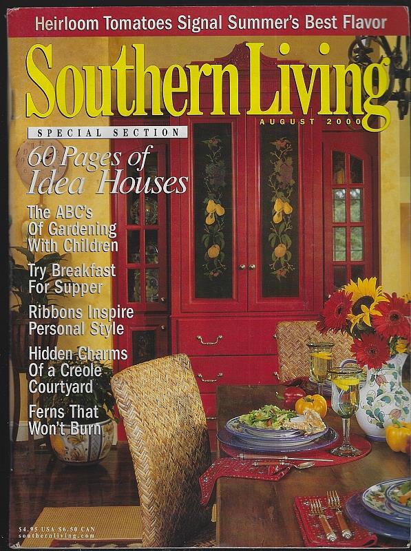 Southern Living Magazines 2000 Feb May July Aug Sept Oct Recipes Travel ...