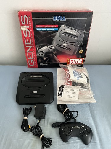 Sega Genesis 2 System Console Bundle w/ Box, Controller, Cords, very ...