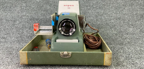 Argus 300 Slide Projector 📸 Model III Anastigmat Lens Tested | eBay