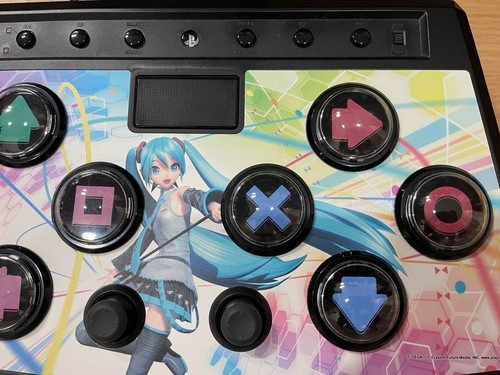 PS4 Hatsune Miku Project DIVA Future Tone DX Mini Controller from Japan ...