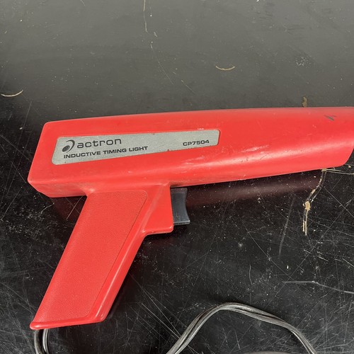 VINTAGE Actron Inductive Timing/Strobe Light CP7504 - Made In USA | eBay