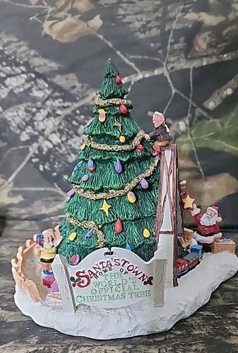 1995 Santa's Town North Pole The World's Official Christmas Tree St08 H ...