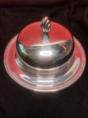 Butter Dishes - Oneida Silver Plate Butter Dish