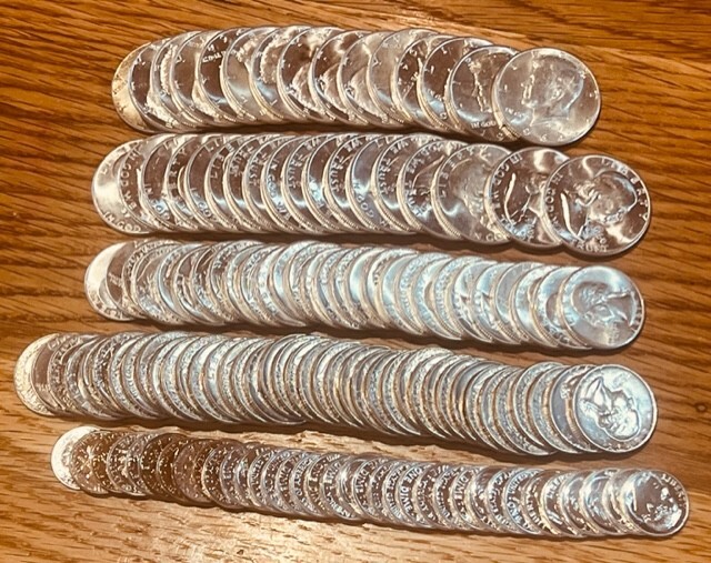 SILVER SALE LOT PRE 1965 MIXED 90% US OLD COINS SURVIVAL MONEY COINS | eBay