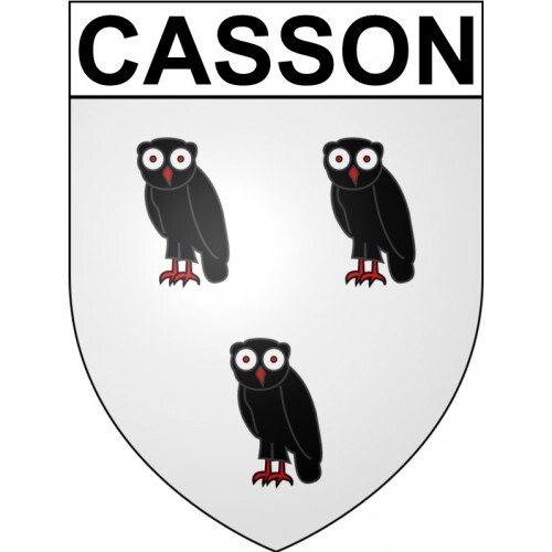 Casson 44 ville Stickers blason autocollant adhésif | eBay