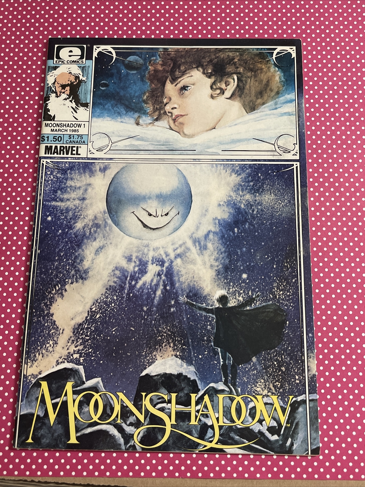 MOONSHADOW #1 JON MUTH COVER jm dematteis 1985 marvel epic comics ...