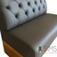 Modular Deep Buttoned Banquette Fitted Bench Booth Seating - Cafe ...