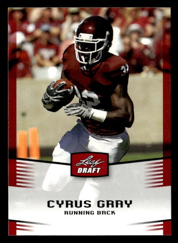Cyrus Gray 2012 Leaf Draft Card #10 Texas A&M | eBay