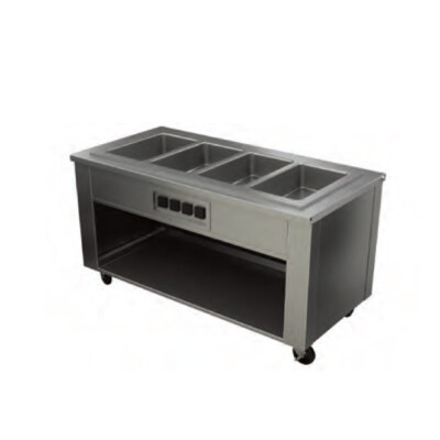 Alluserv AHF5 80" Evolution Series Electric Hot Food Counter, (5) Wells ...