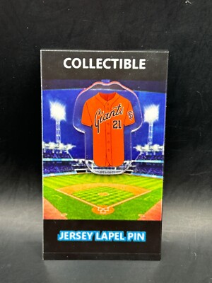 San Francisco Giants Deion Sanders jersey lapel pin-Classic RETRO ...