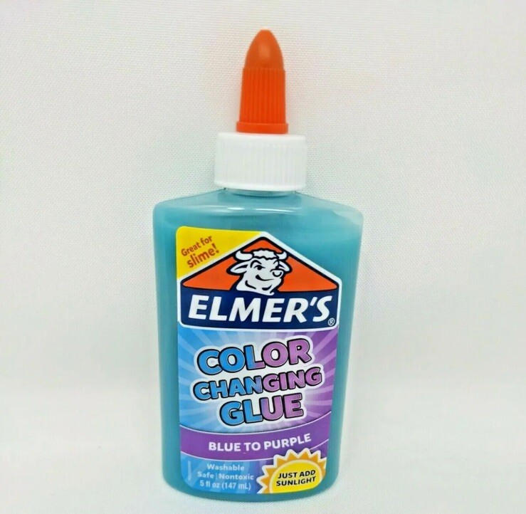 Elmer's Color Changing Glue Blue to Purple 5oz for sale online | eBay