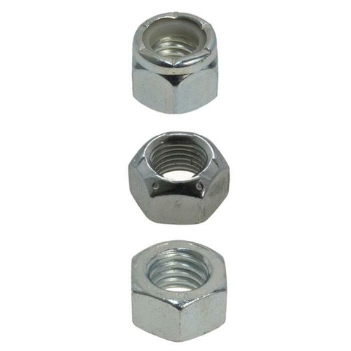 7/8" x 9 TPI UNC NUTS Imperial Coarse High Tensile Steel ZP Zinc Plated ...