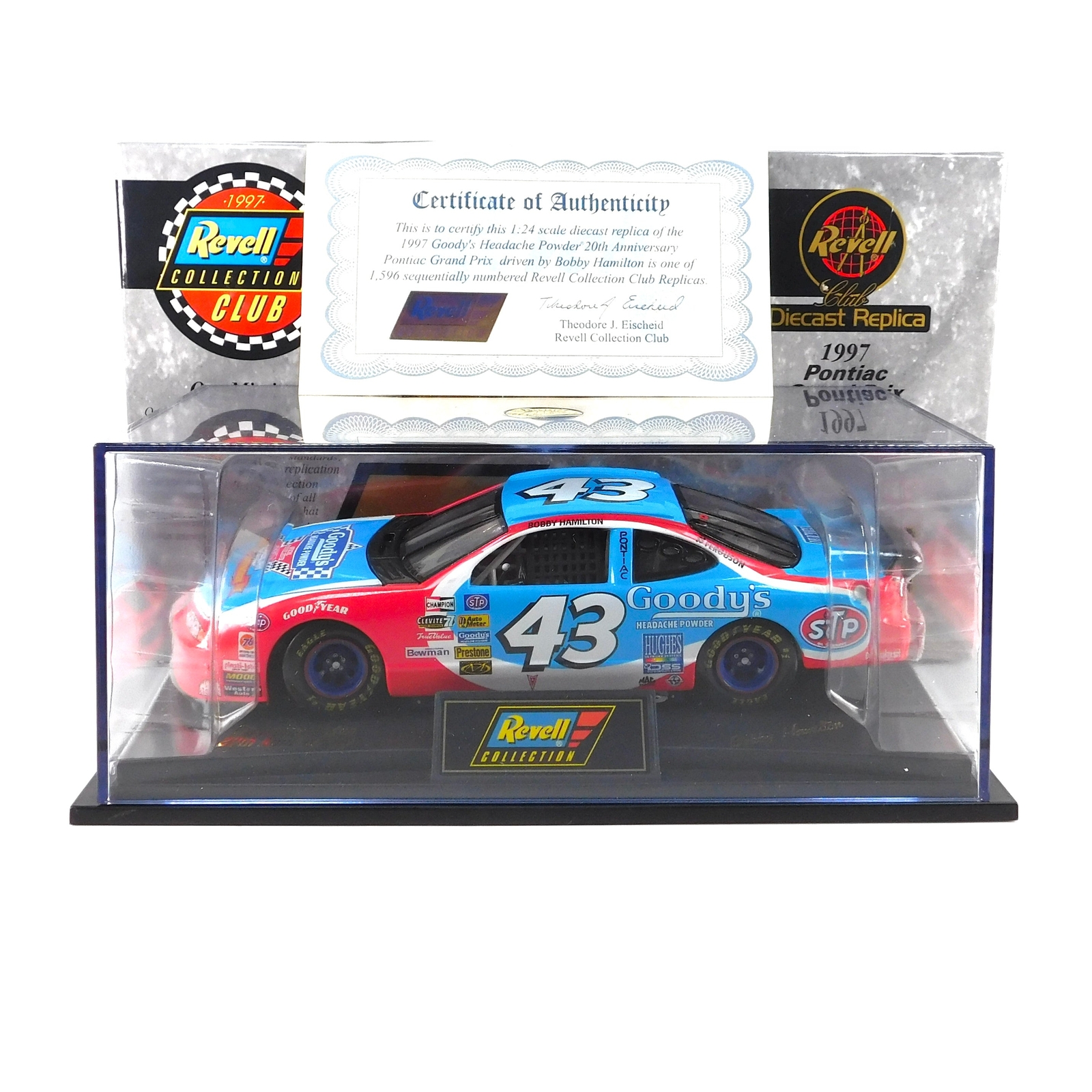 Bobby Hamilton 1997 STP Revell Club 1:24 Nascar Diecast | eBay