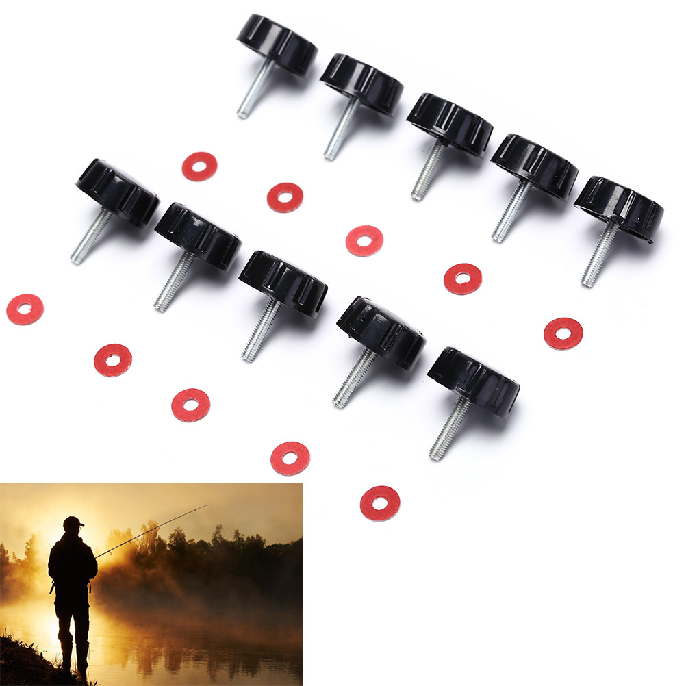 10X Spare Screws Nuts For Spinning Fishing Reel Fishing Tackle ...