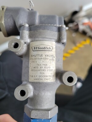BF Goodrich De-Ice Shuttle Valve System p/n 3D1549-02A | eBay