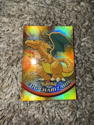 Topps Charizard #6 Rainbow Foil Holographic Vintage Pokémon Card NM | eBay