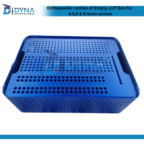 Orthopedic combo of Empty LCP Box For 4.5,5 & 6.5mm screws | eBay