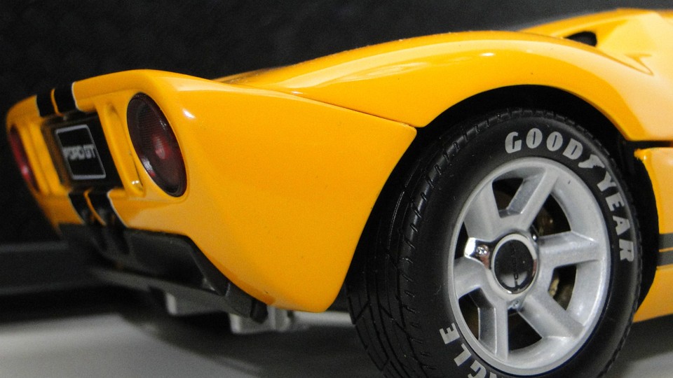 Ford GT40 Race Car 1 Custom Built Metal Body Model 18Racing24Concept ...