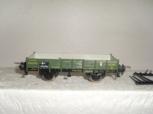 Trix Express 3440 Niederbordwagen der Königl.Bay.Sts.Bahn, sehr guter ...