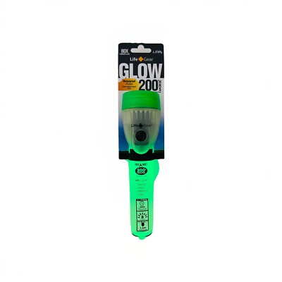 Life Gear Glow Flashlight – Emergency Glow Light & LED Flashlight Combo ...