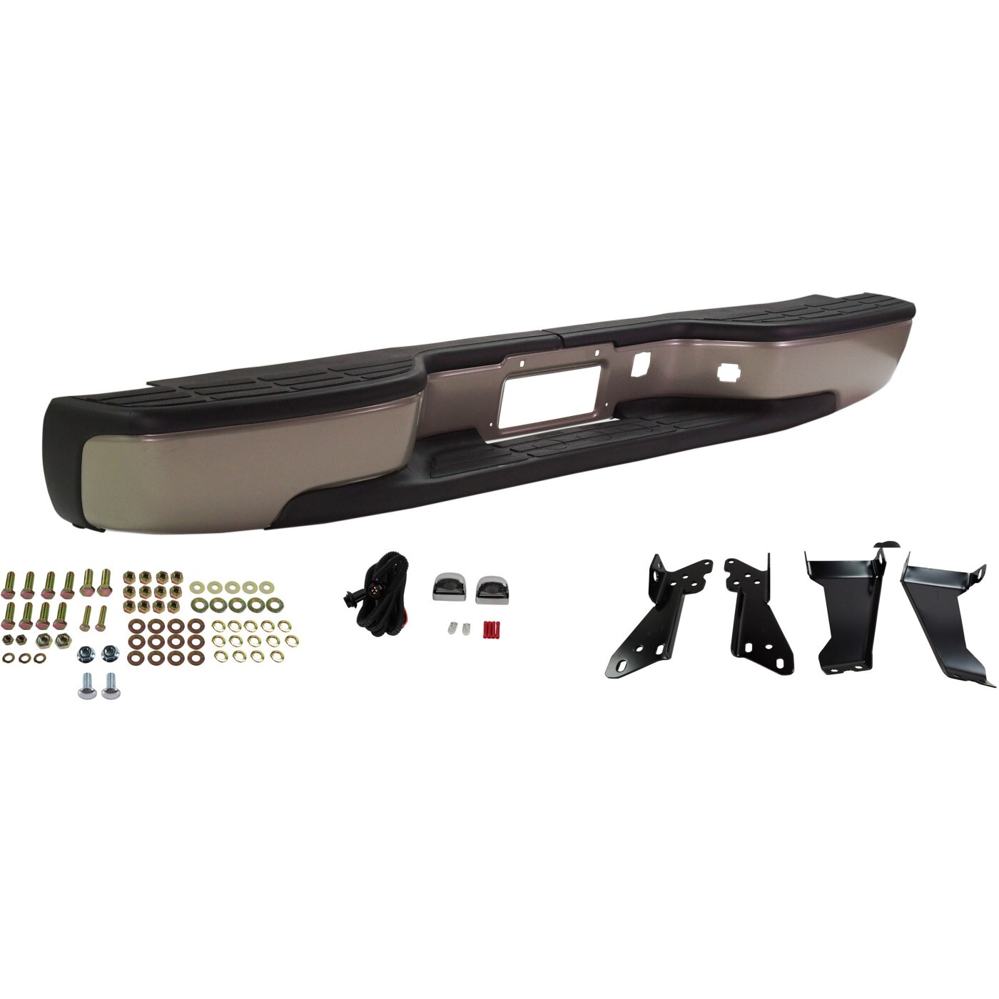 Rear Step Bumper For 1999-2006 Chevrolet Silverado 1500 GMC Sierra 1500 ...
