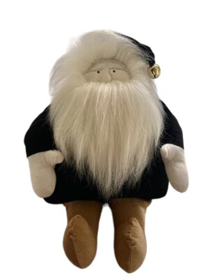 Woof & Poof Black Velvet Christmas Musical Santa, We Wish You a Merry ...